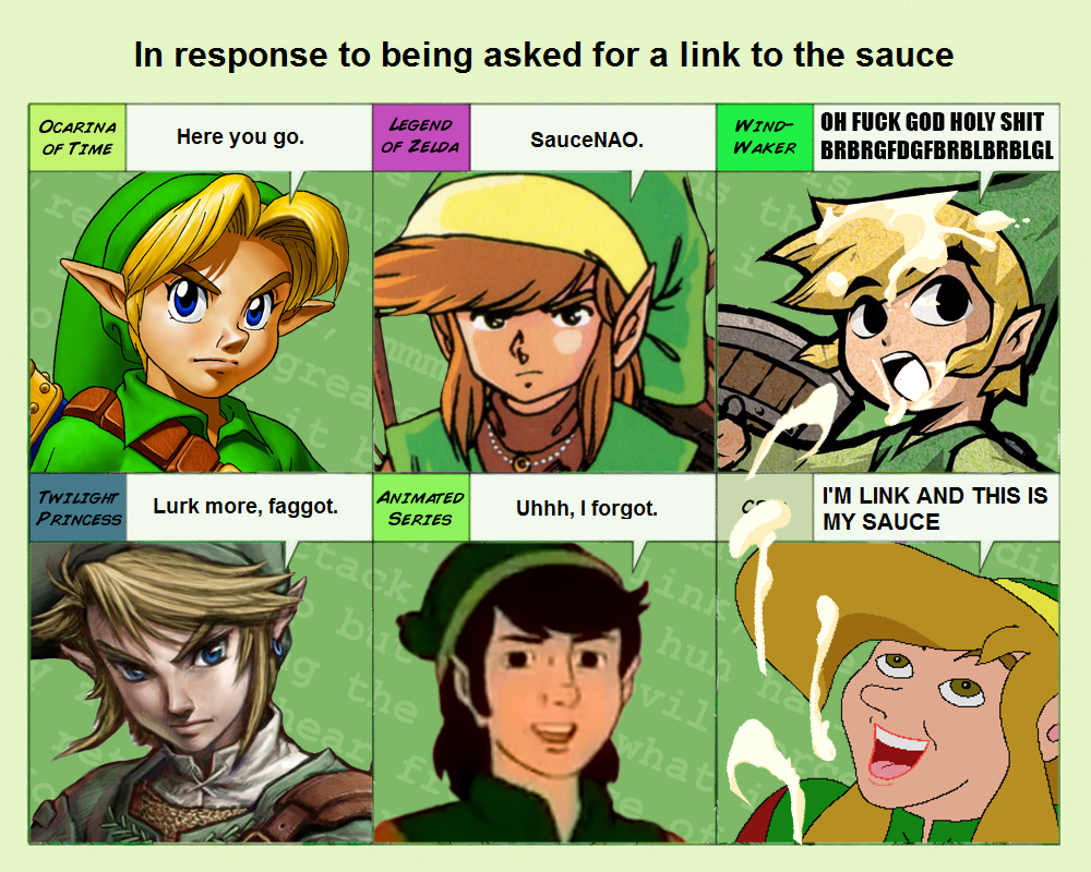 Link s Response To Being Asked For Sauce Zelda s Response Know Your