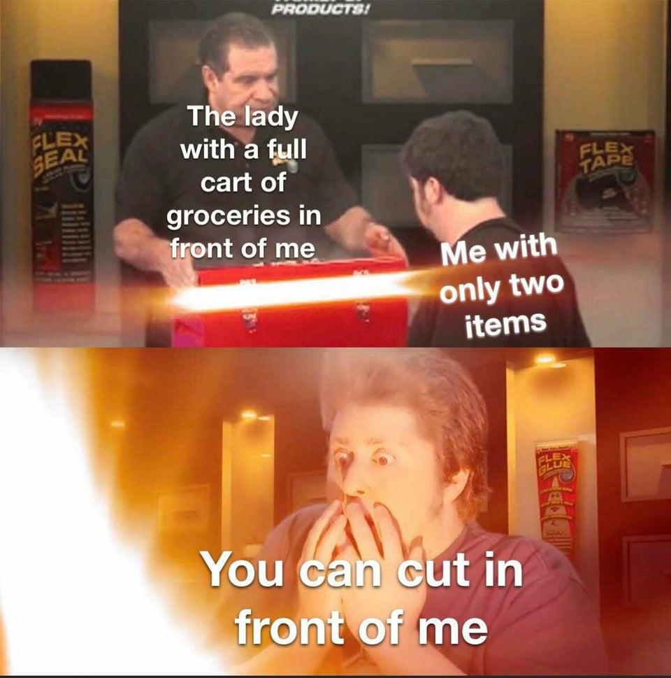 cutting the line | Wholesome Memes | Know Your Meme