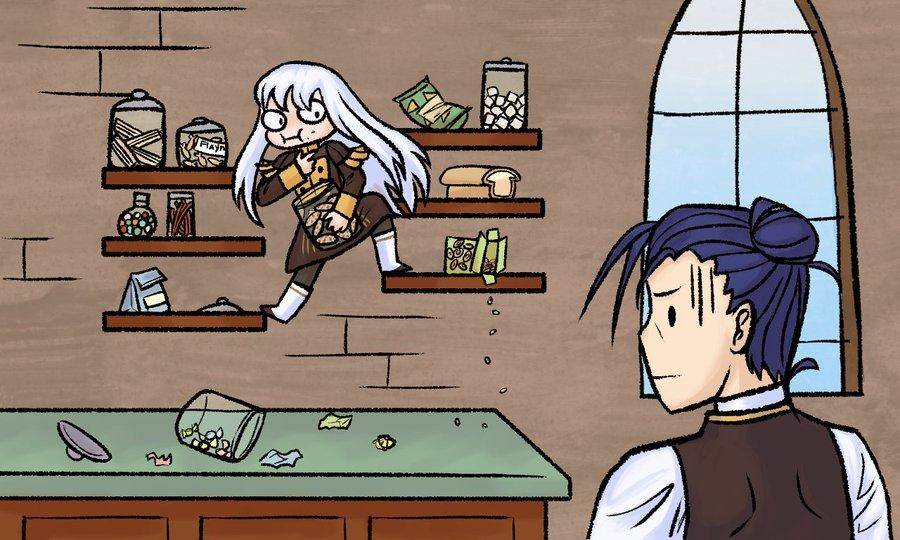 Sweet thief gets caught red handed | Fire Emblem: Three Houses | Know ...