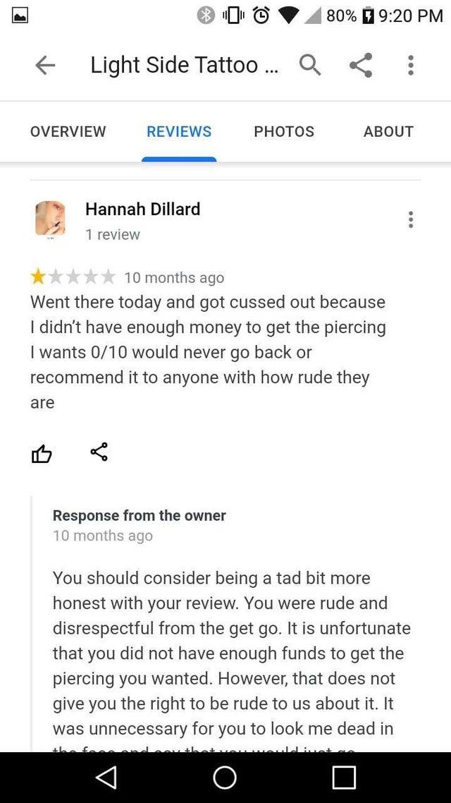 google 1 star review | Google | Know Your Meme