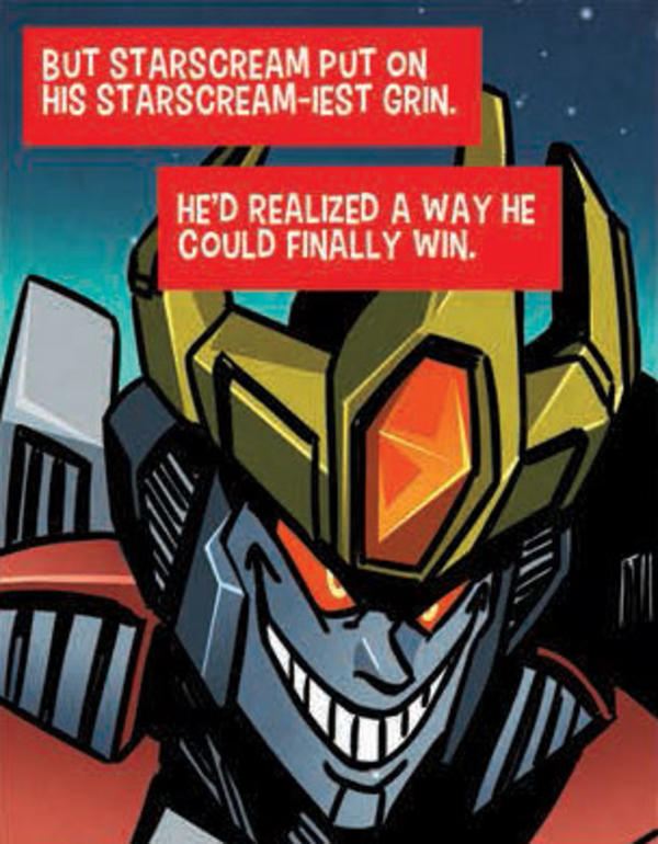 The Starscream-iest grin | Transformers | Know Your Meme