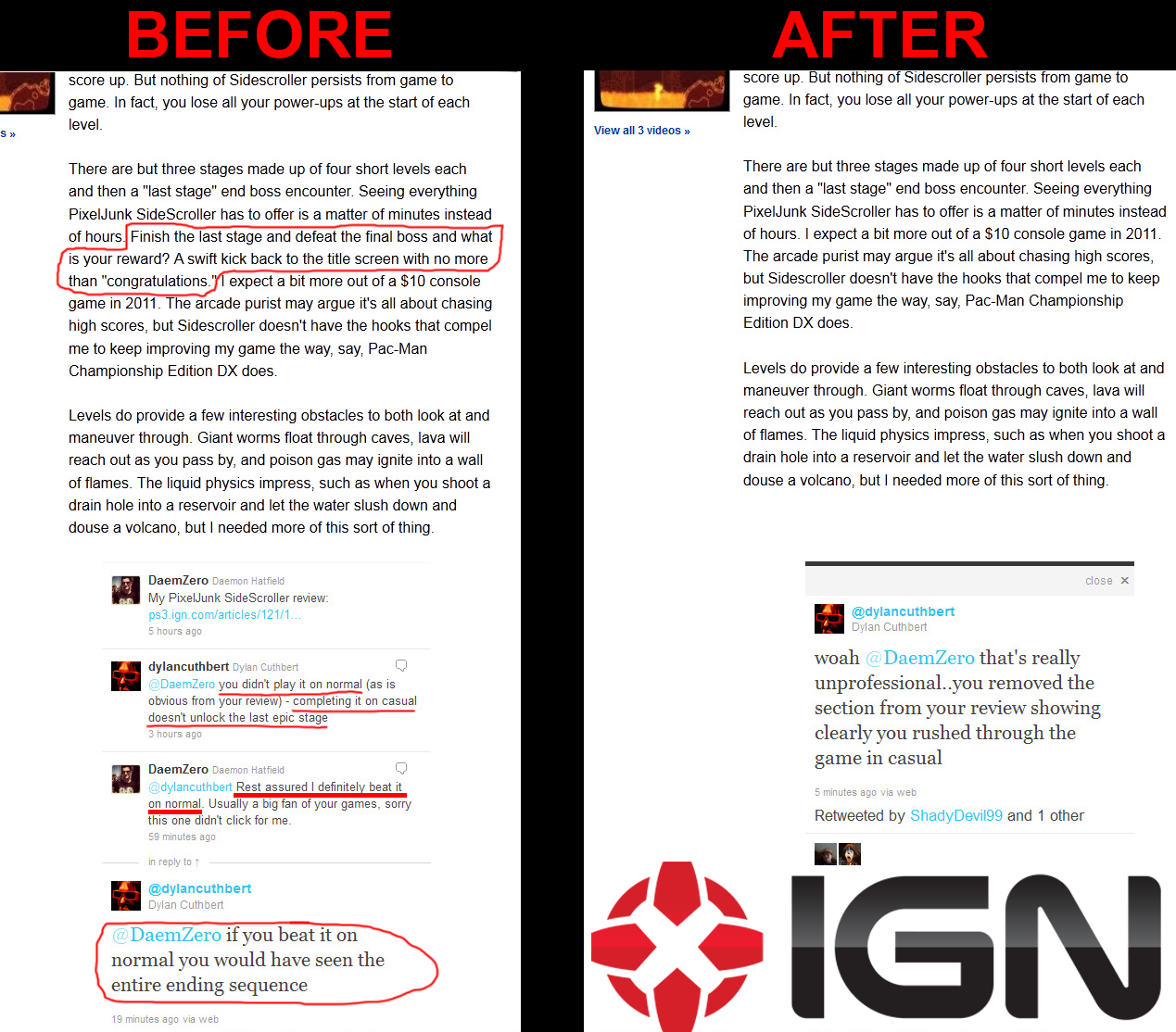 The general level of quality of IGN reviews | IGN | Know Your Meme