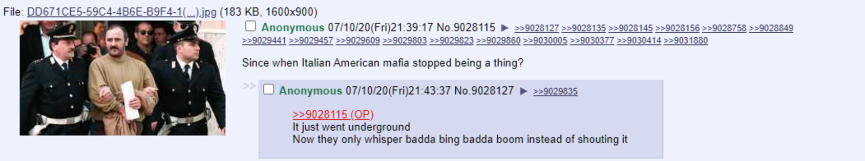 bada bing bada boom (retoast) | That's How Mafia Works | Know Your Meme