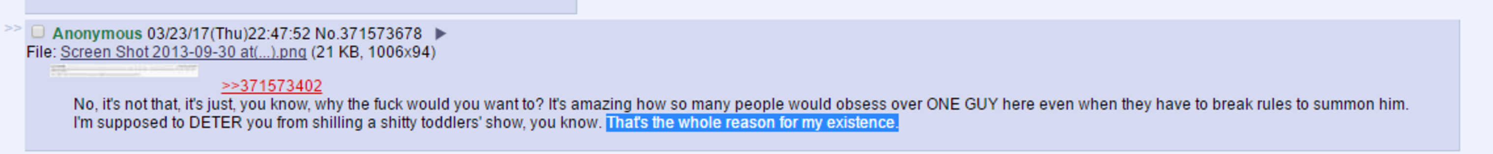 Barneyfag's sole purpose of his existence | Barneyfag (Lee Goldson ...