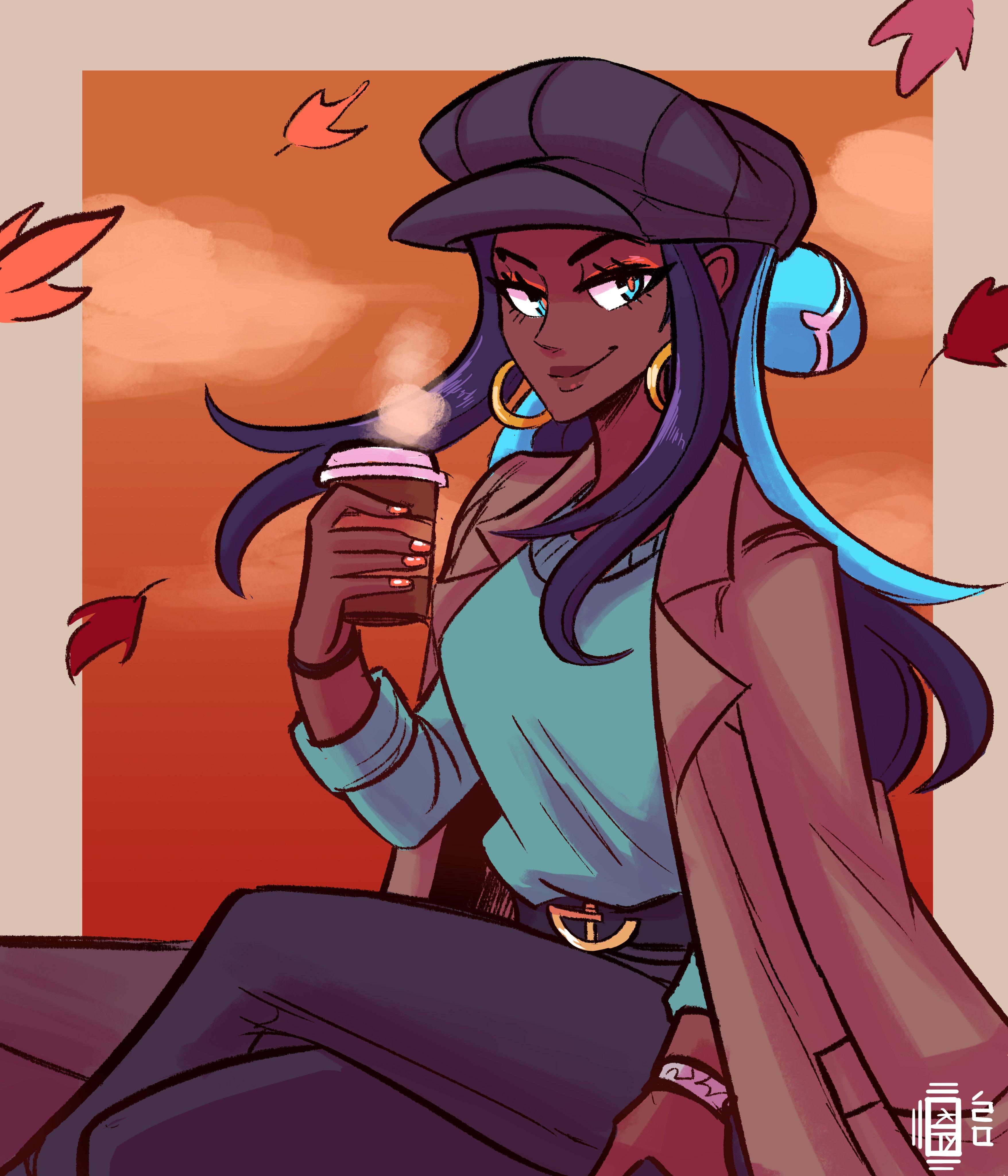 Fall Nessa by ScruffyTurtles | Nessa | Know Your Meme
