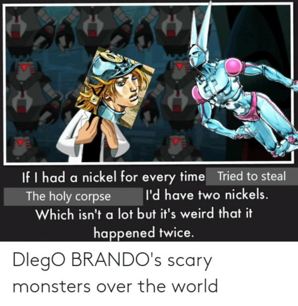 Steel Ball Run | Dr. Doofenshmirtz "If I Had A Nickel" | Know Your Meme