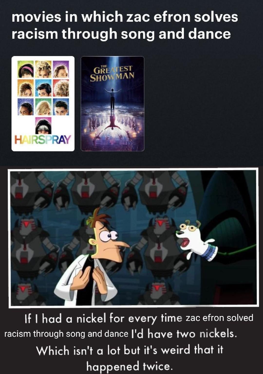 He's just the perfect person | Dr. Doofenshmirtz "If I Had A Nickel ...