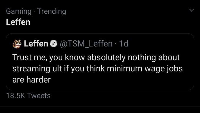 Leffen's deleted tweet | Leffen | Know Your Meme