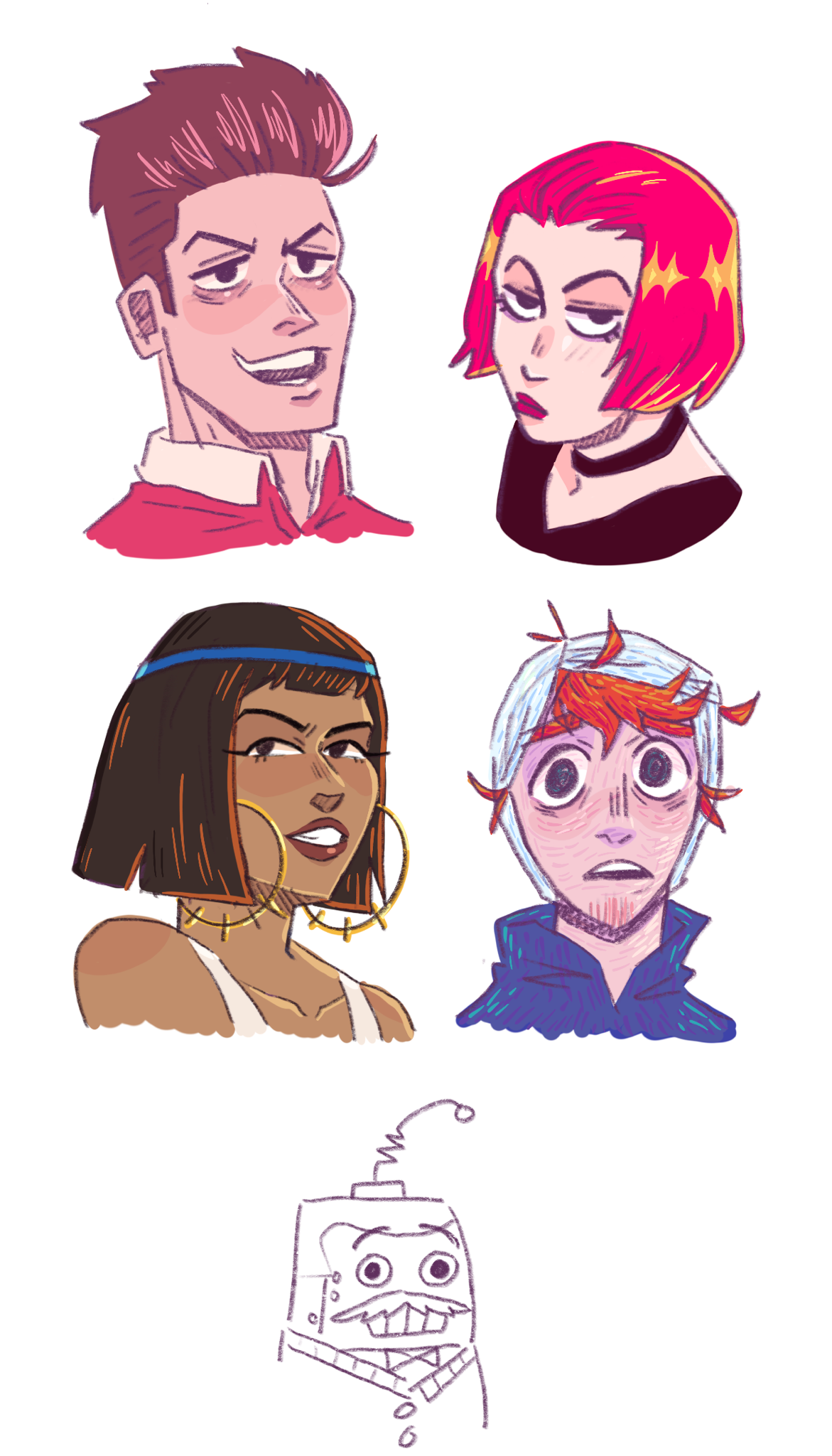 High key actually like these headshots... | Clone High | Know Your Meme