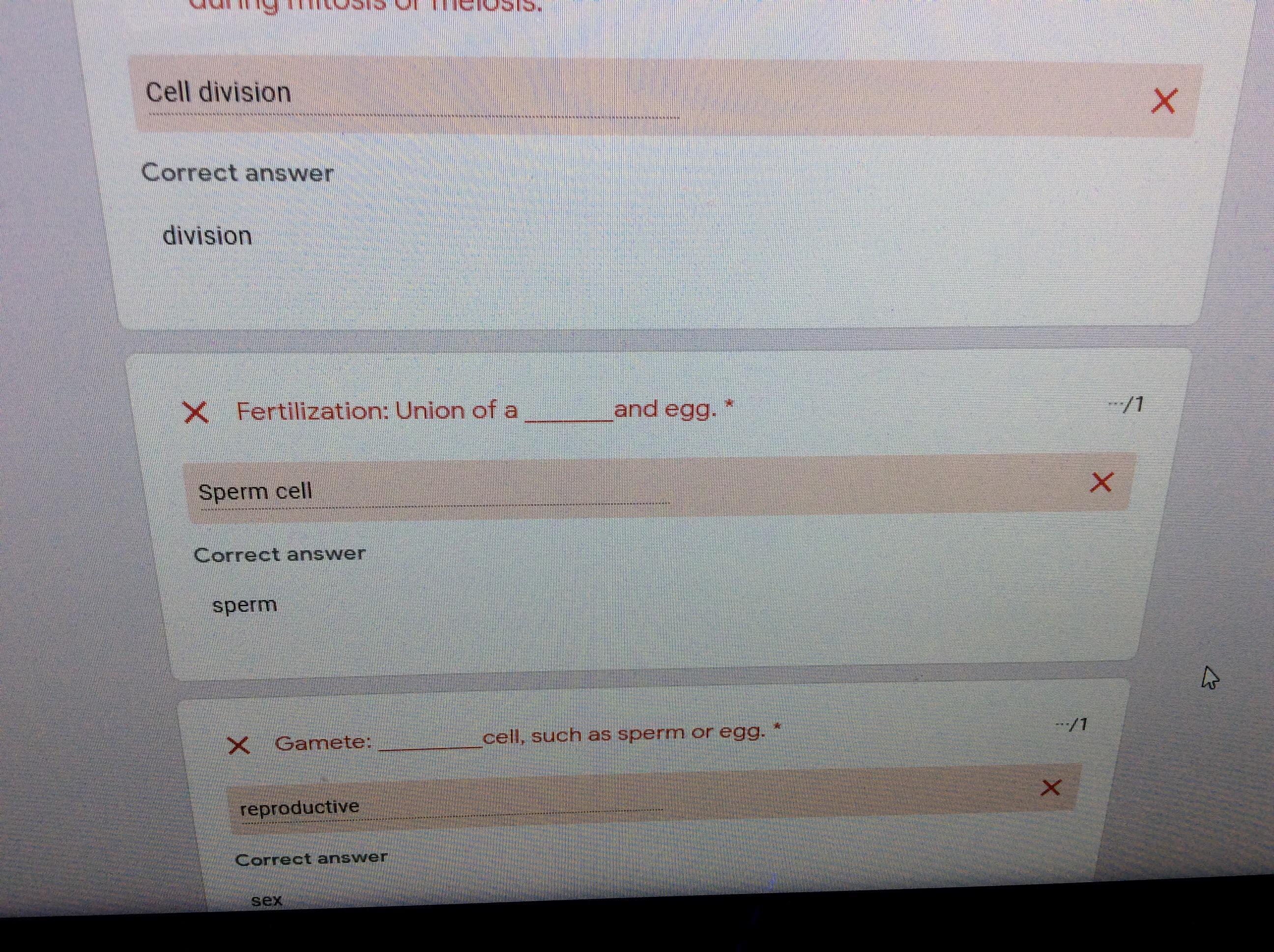 Got answers wrong for putting the same damn thing | /r ...