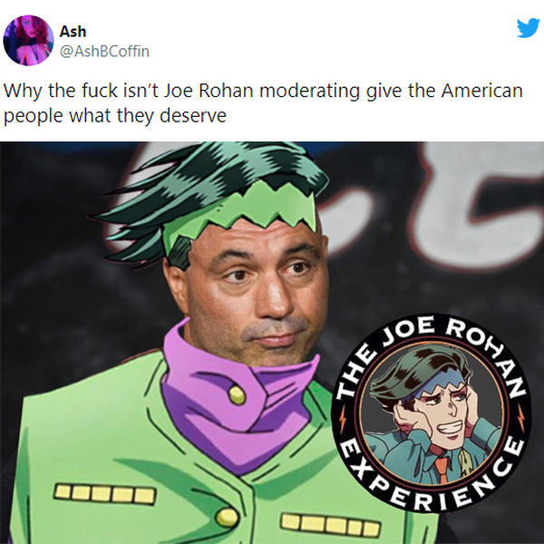 Joe Rohan | JoJo's Bizarre Adventure | Know Your Meme