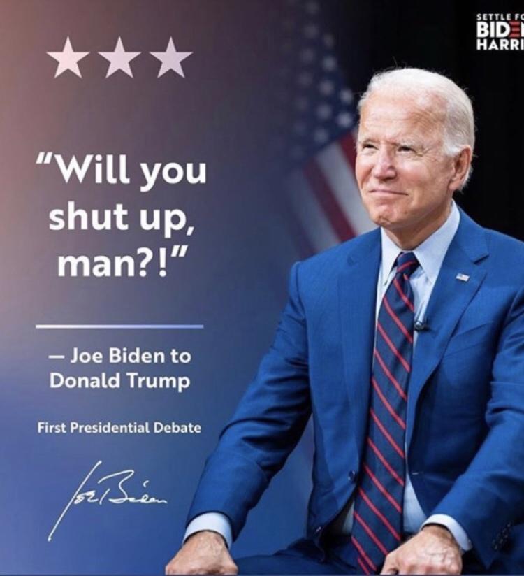 Needed to be said | 2020 U.S. Presidential Debate | Know Your Meme