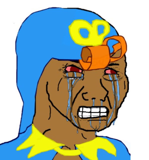 Geno crying | Wojak | Know Your Meme