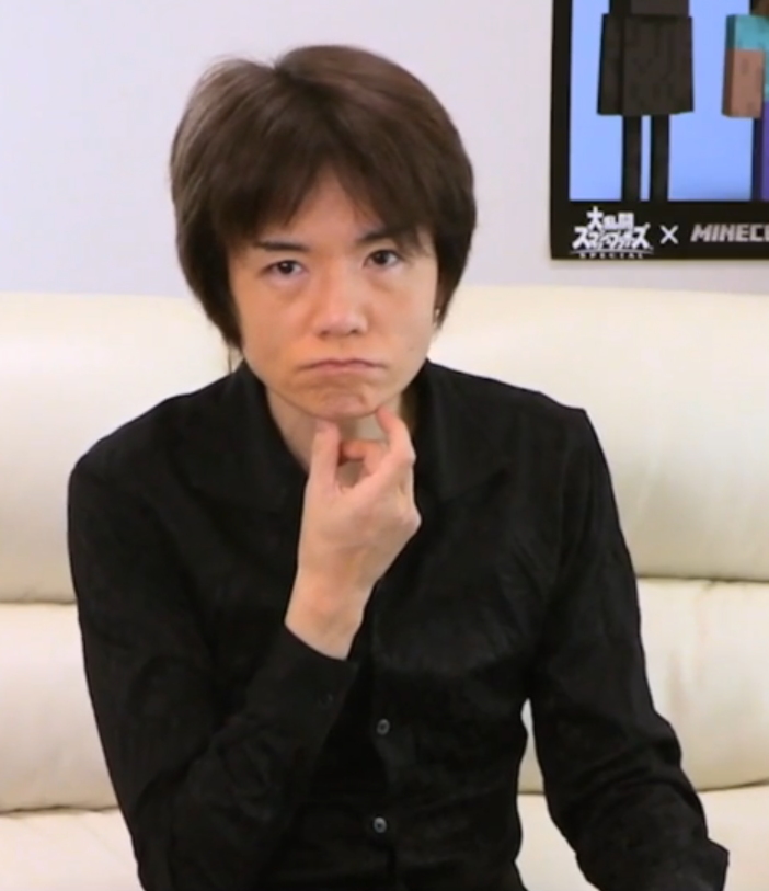 hmm... | Masahiro Sakurai | Know Your Meme