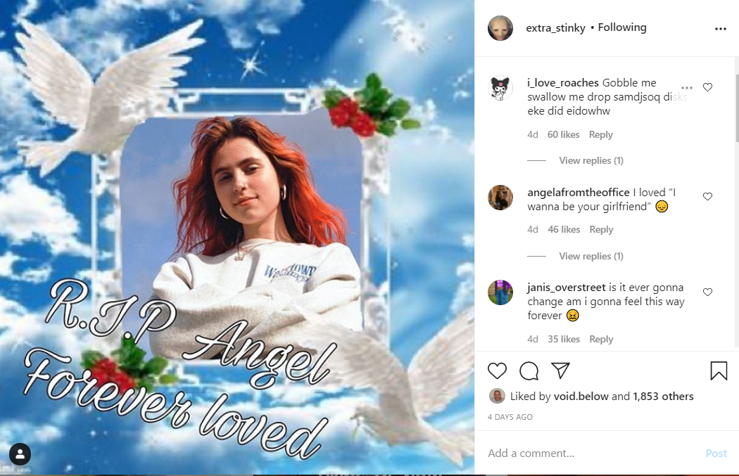 RIP ANGEL | Know Your Meme