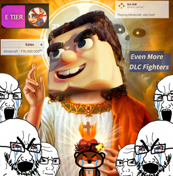 Steve Jesus | Grotesque Steve / Steveposting | Know Your Meme