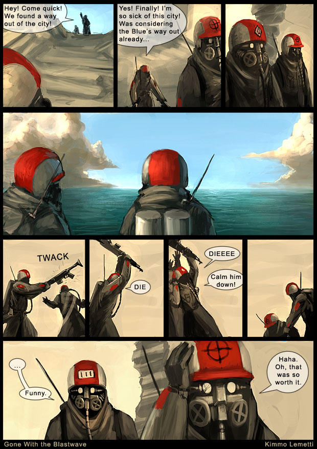 #23. A way out. | Gone With The Blastwave | Know Your Meme