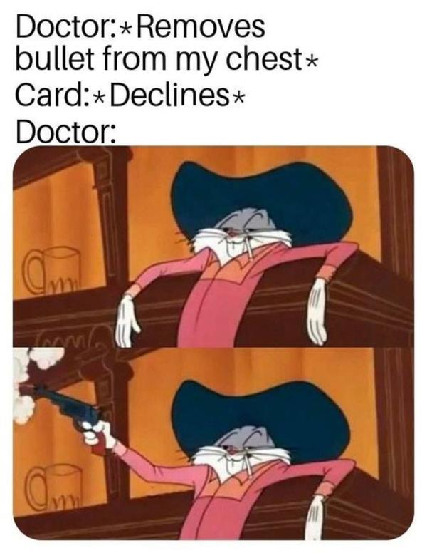 Oof | Credit Card Declines | Know Your Meme