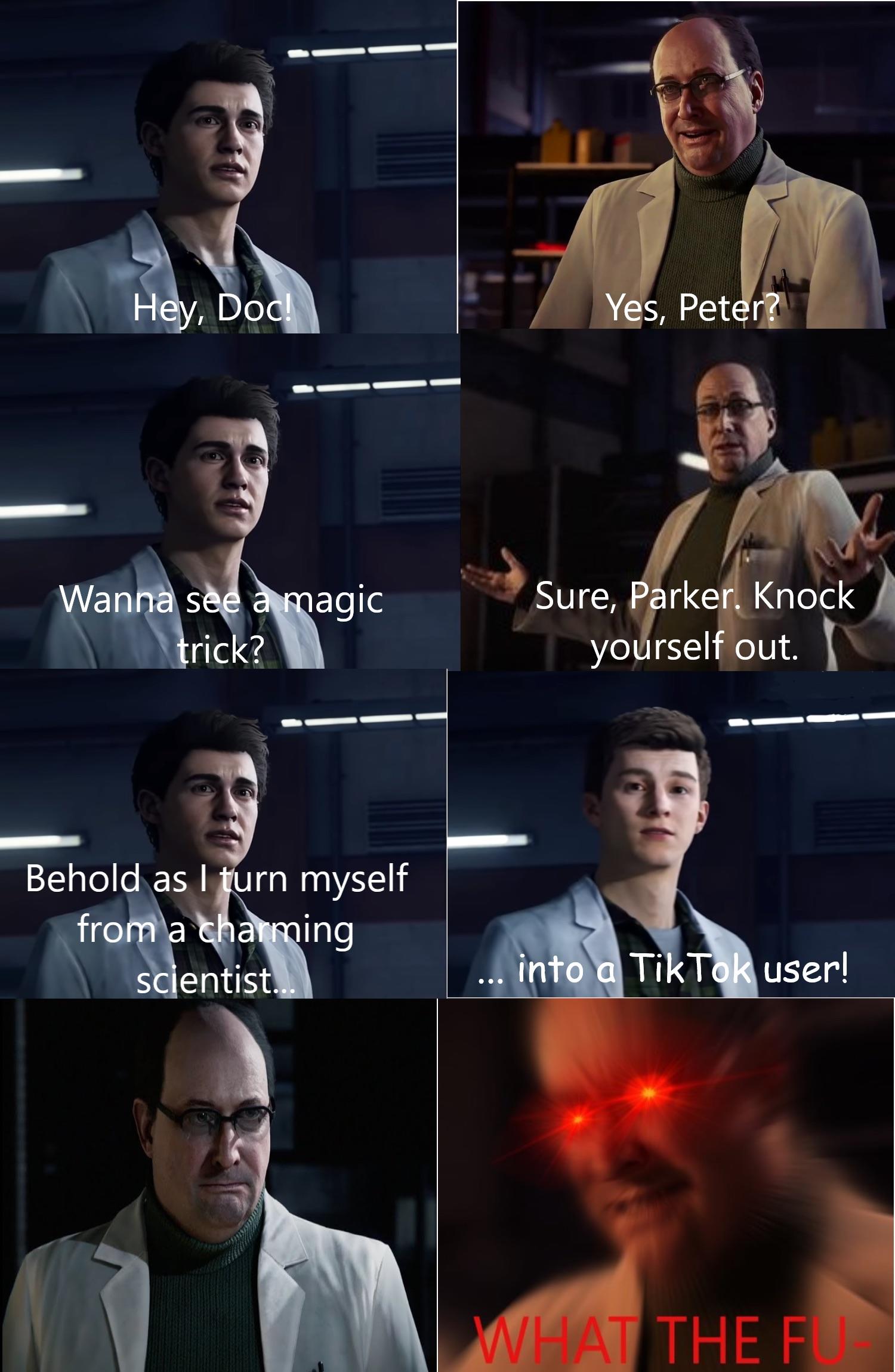 The real reason Otto went crazy | Spider-Man | Know Your Meme