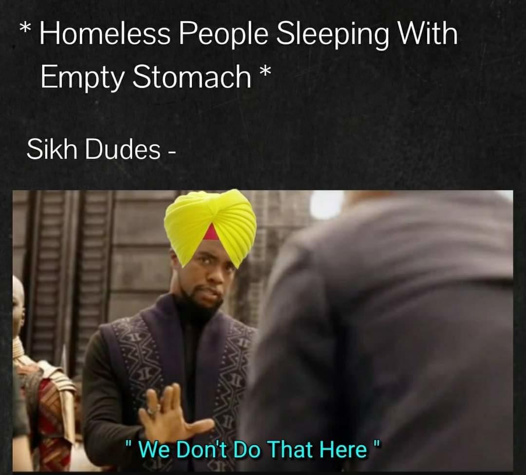 Shoutout to all those amazing sikh people in the world for their incredible work for humanity ️ ...
