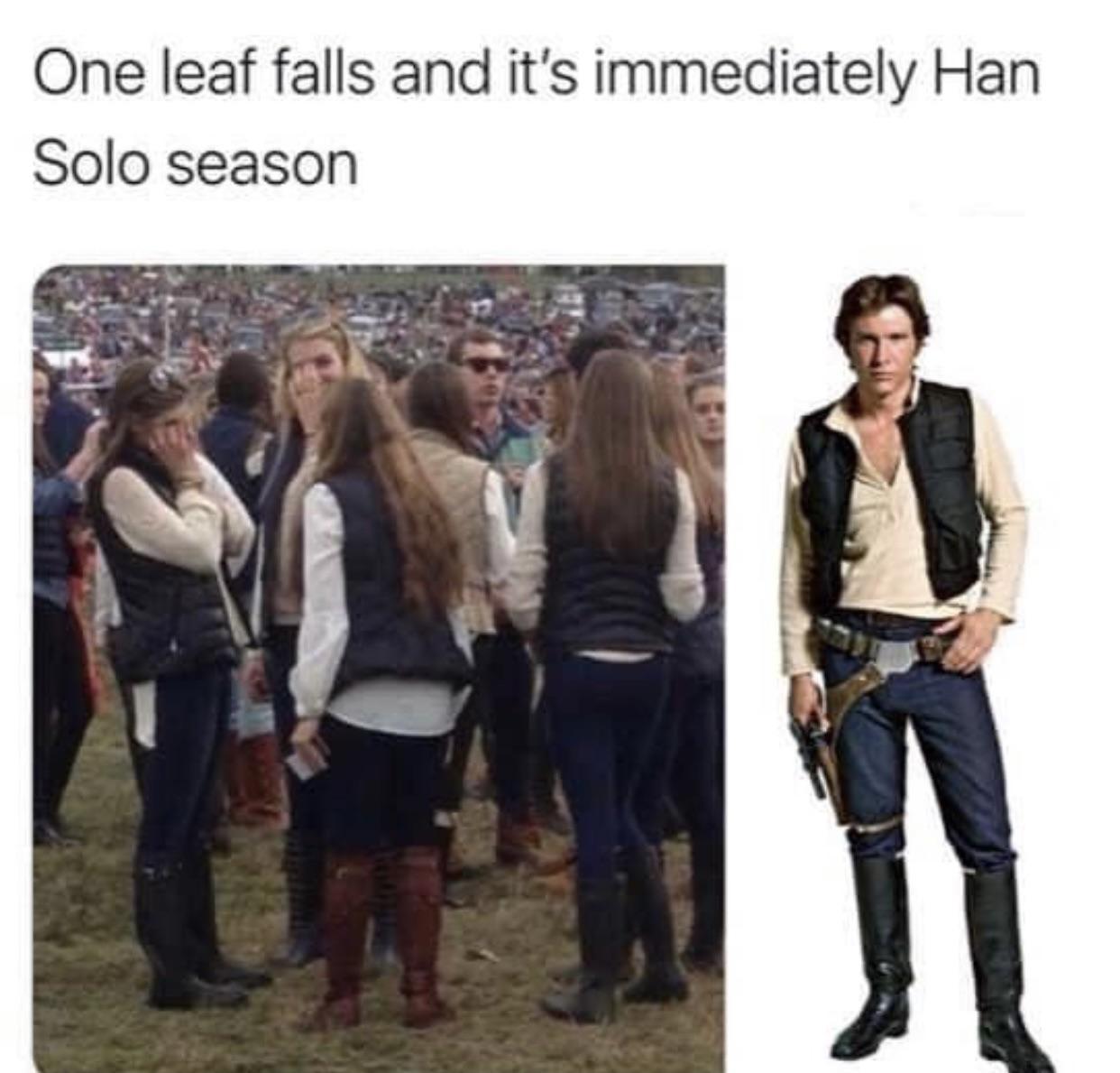 You never heard of the Han look? | /r/memes | Know Your Meme