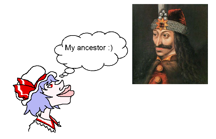 Remilia Scarlet and Vlad Tepes | My Ancestor :) | Know Your Meme
