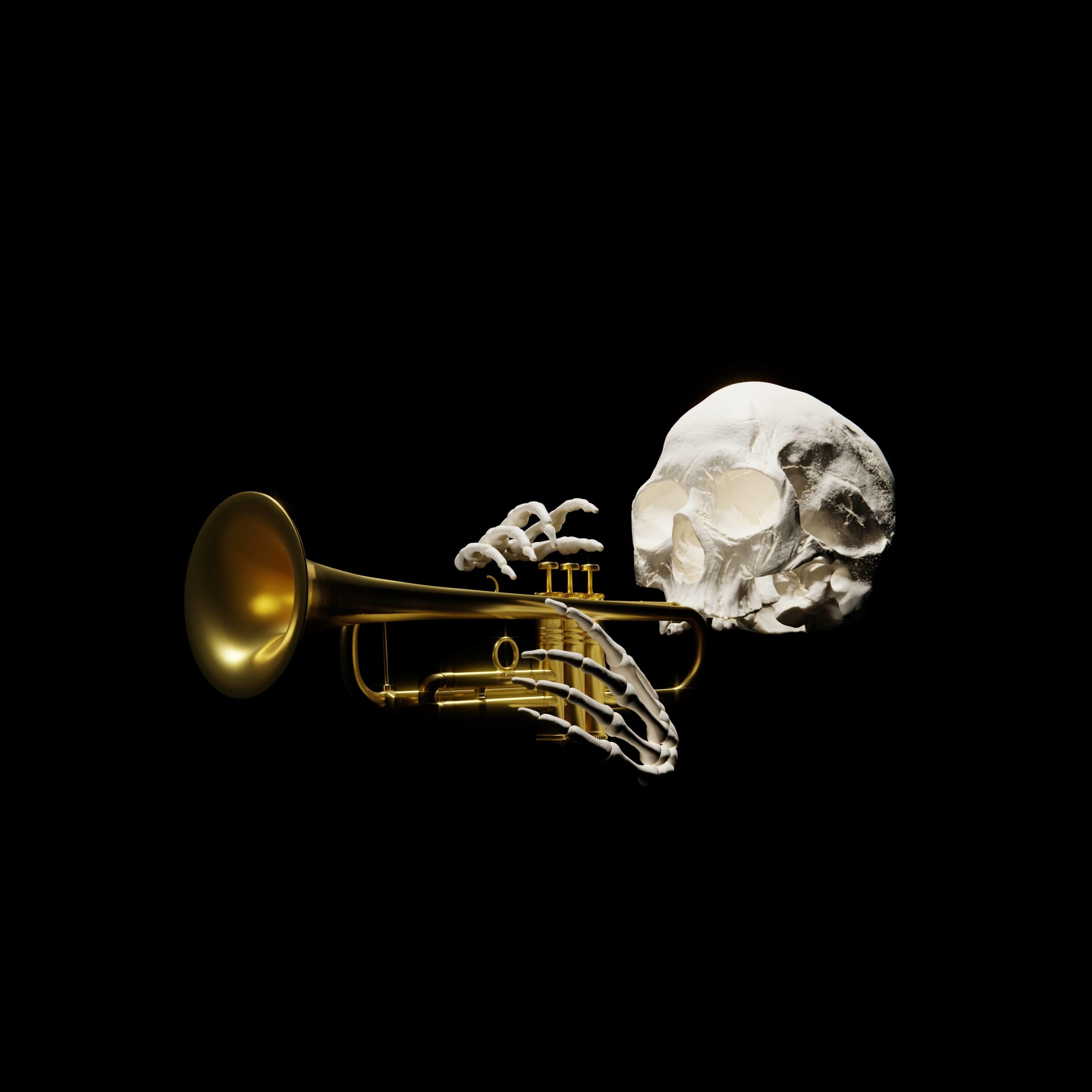 Upscaled doot | Skull Trumpet / Doot Doot | Know Your Meme
