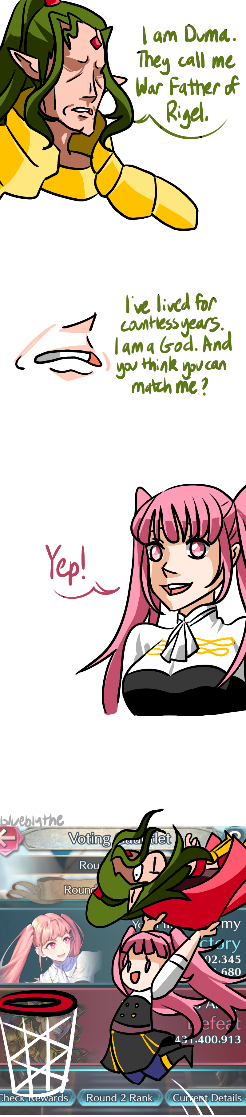 The showdown in VG between Duma and Hilda | Fire Emblem Heroes | Know ...