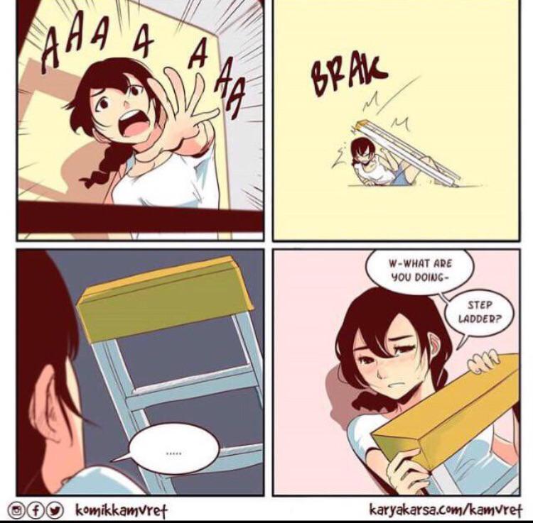 What Are You Doing Step ladder What Are You Doing Step Bro Know 