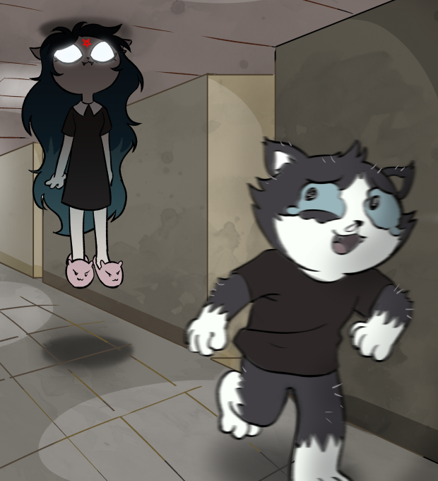 chase you | Floating Boy Chasing Running Boy | Know Your Meme