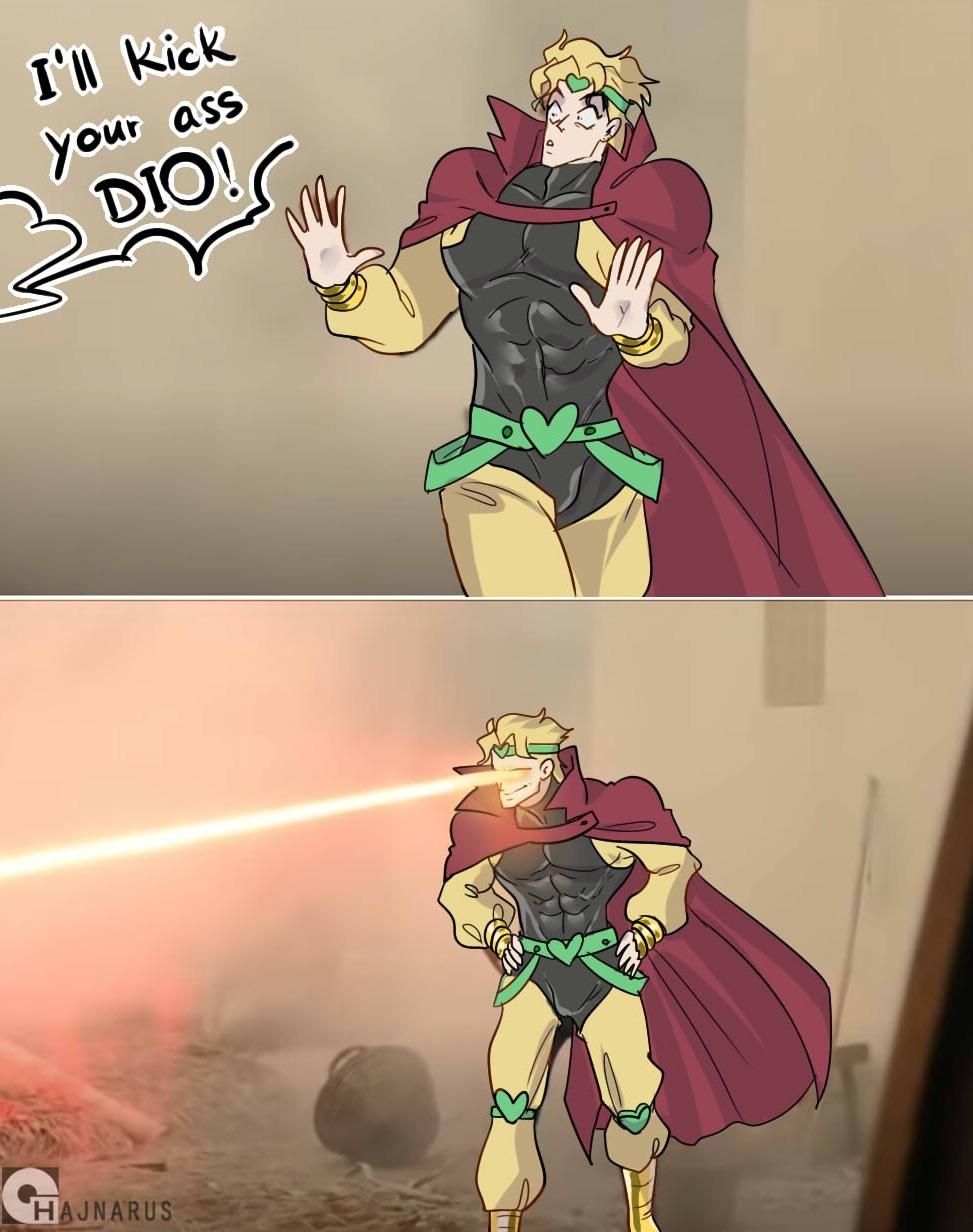 DIO with part 1 powers | JoJo's Bizarre Adventure | Know Your Meme