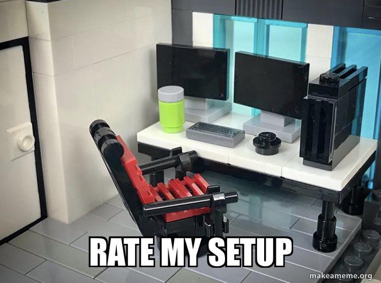 ...and yes the PC has RGB | /r/okbuddyretard | OkBuddyRetard | Know ...