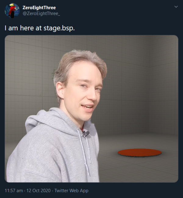 Tom Scott in SFM's stage.bsp | Tom Scott "I Am At X" | Know Your Meme