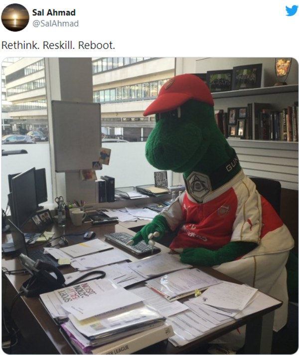 Rethink, Reskill, Reboot Arsenal Parody | Rethink, Reskill, Reboot ...