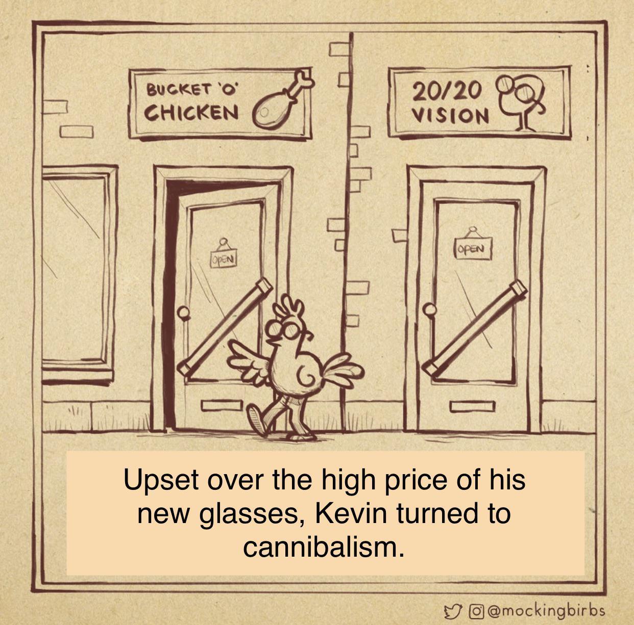 In his defense, chicken is delicious | Webcomics | Know Your Meme