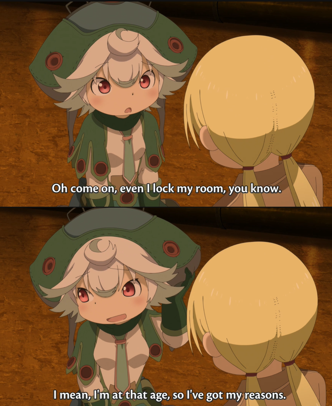 hmm... | Made In Abyss | Know Your Meme