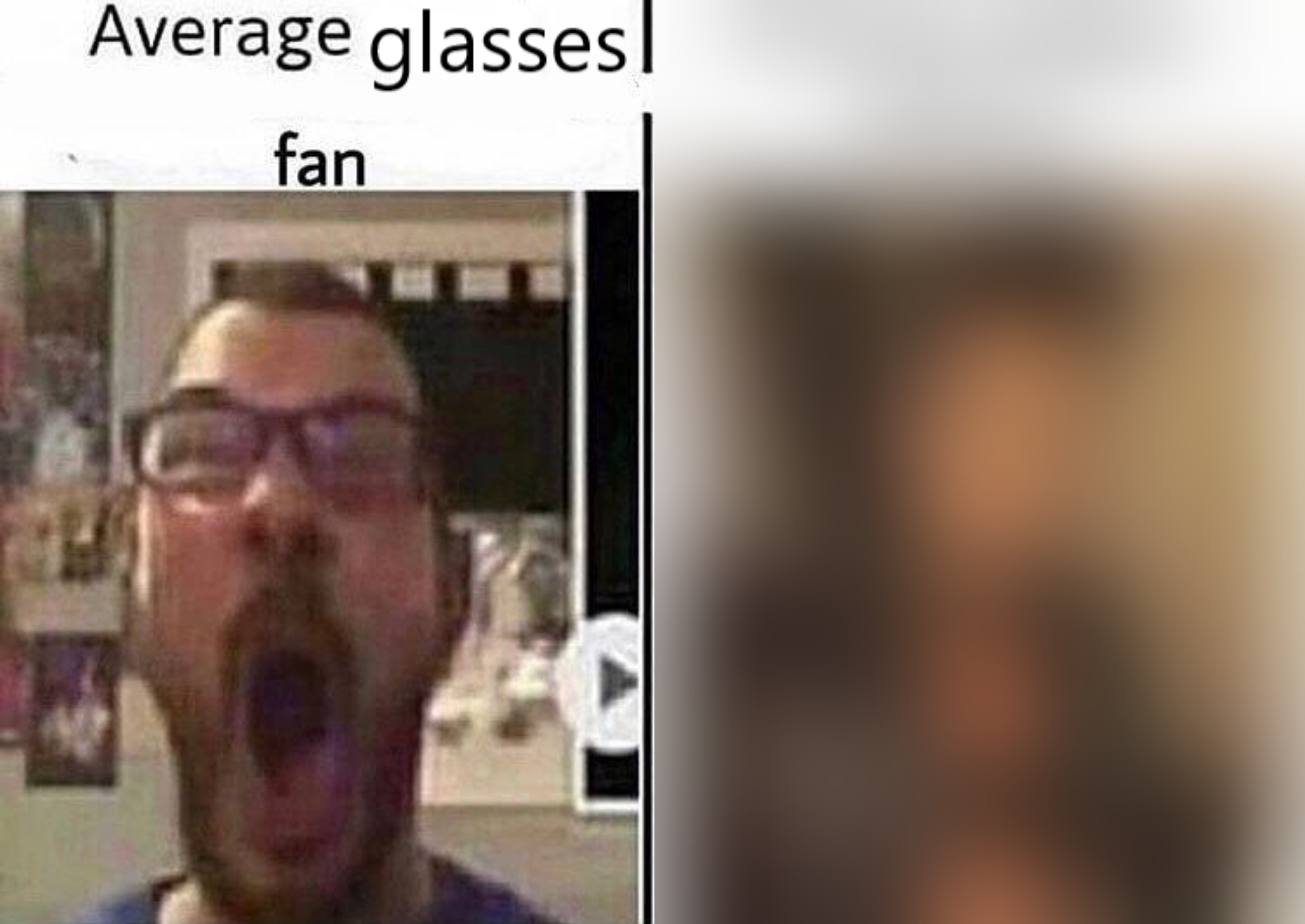Average Glasses Fan | Average Fan vs. Average Enjoyer | Know Your Meme