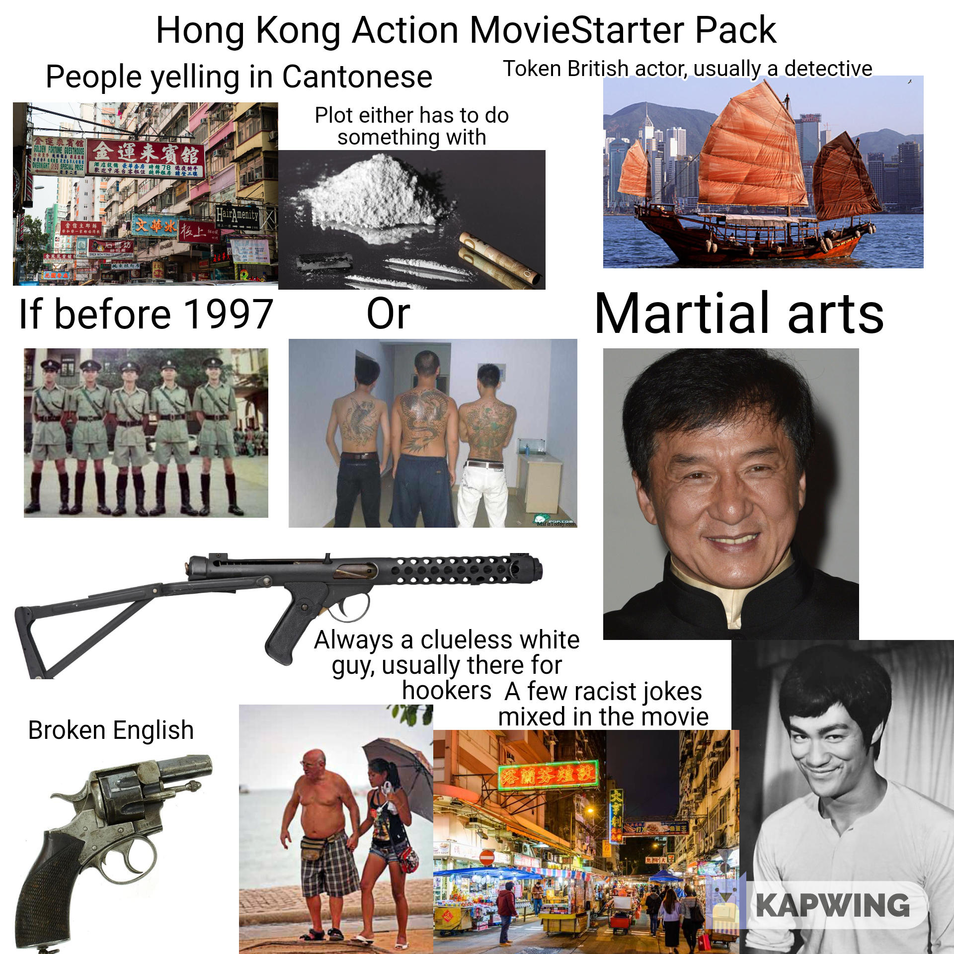 Hong Kong Action Movie Starter Pack | /r/starterpacks | Starter Packs ...