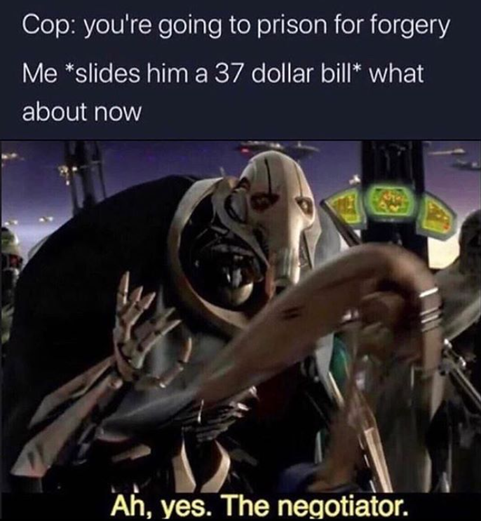 That's Money Smart | General Grievous | Know Your Meme