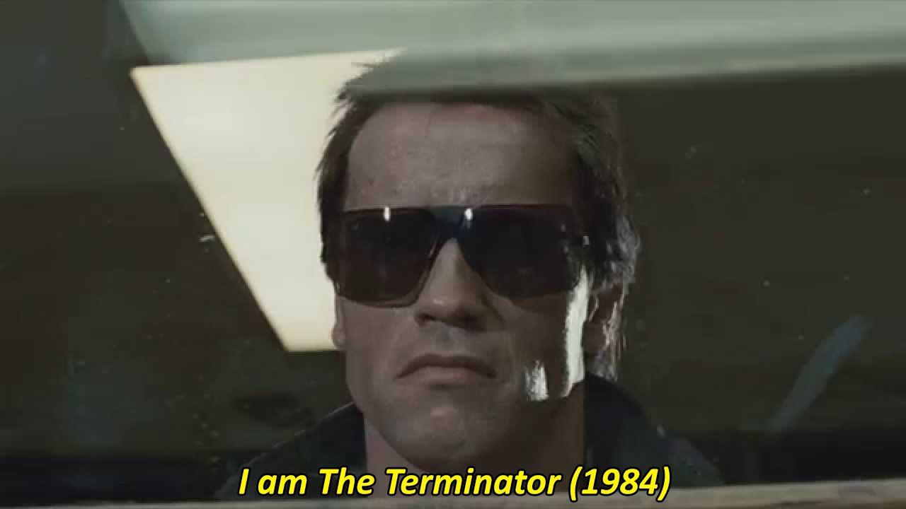 I am The Terminator | He Didn't Say That / Movie Titles in Movie Lines ...