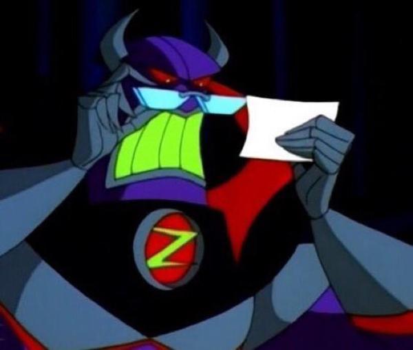 Zurg Reading Something | Know Your Meme