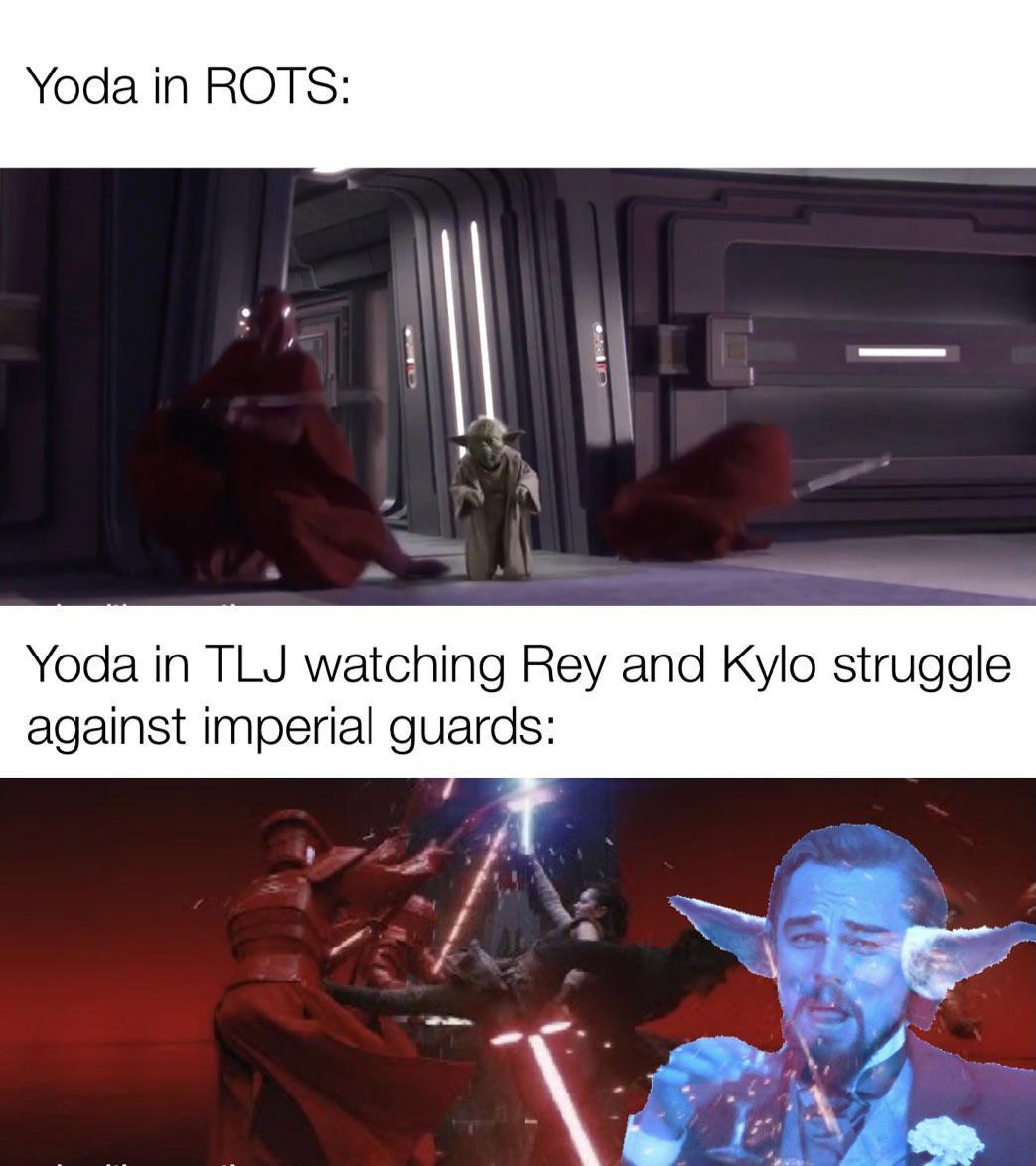 Puppet yoda doing flips | /r/PrequelMemes | Prequel Memes | Know Your Meme