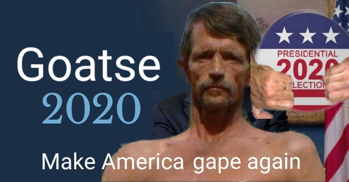 A man you cant trust! | Goatse | Know Your Meme