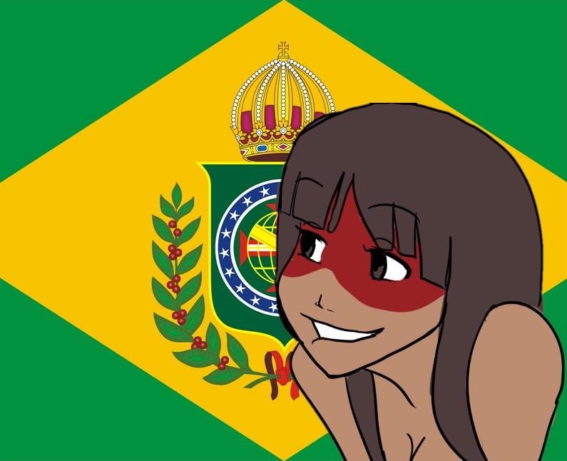 Kuruminha Against Brazilian Flag | Kuruminha | Know Your Meme