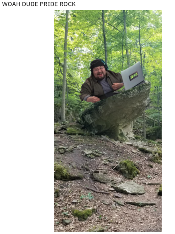 pride rock dude | Wow! Dude, Pride Rock! | Know Your Meme