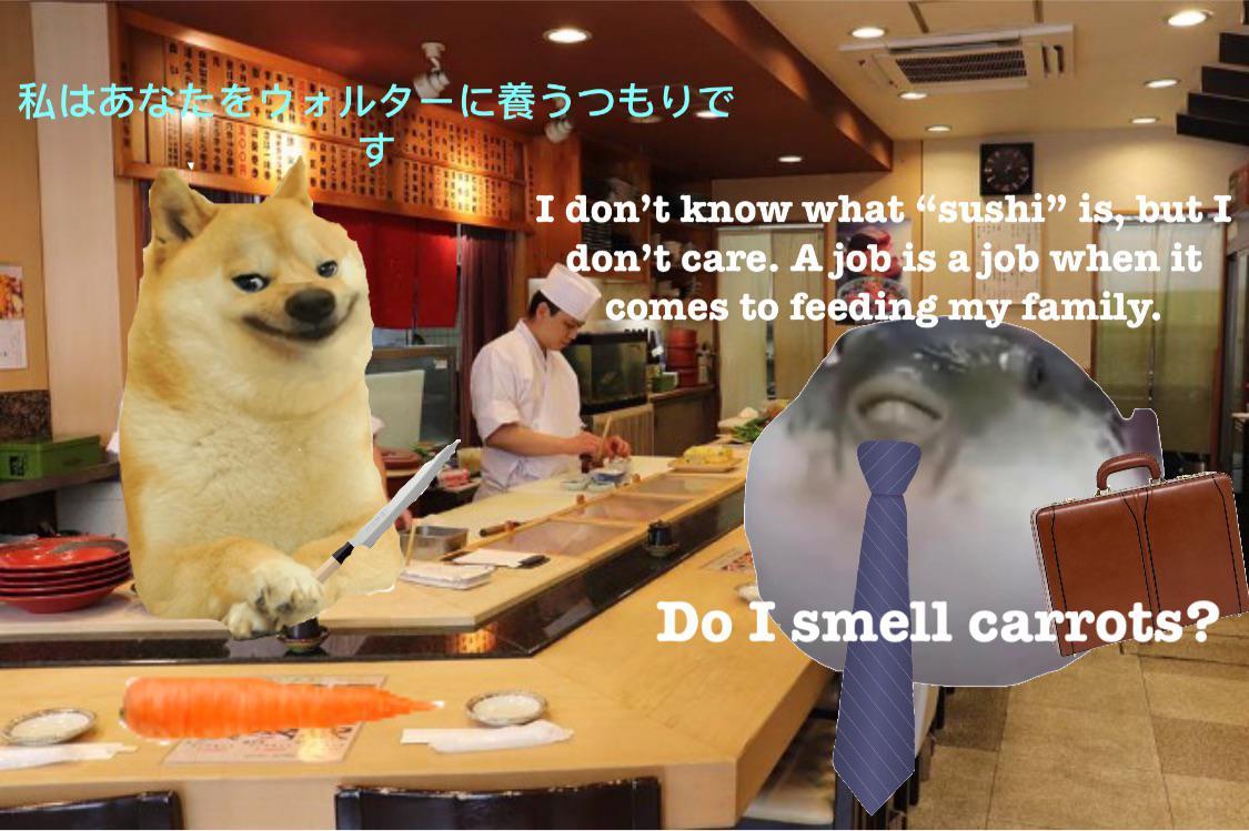 Dinner is served | /r/dogelore | Ironic Doge Memes | Know Your Meme