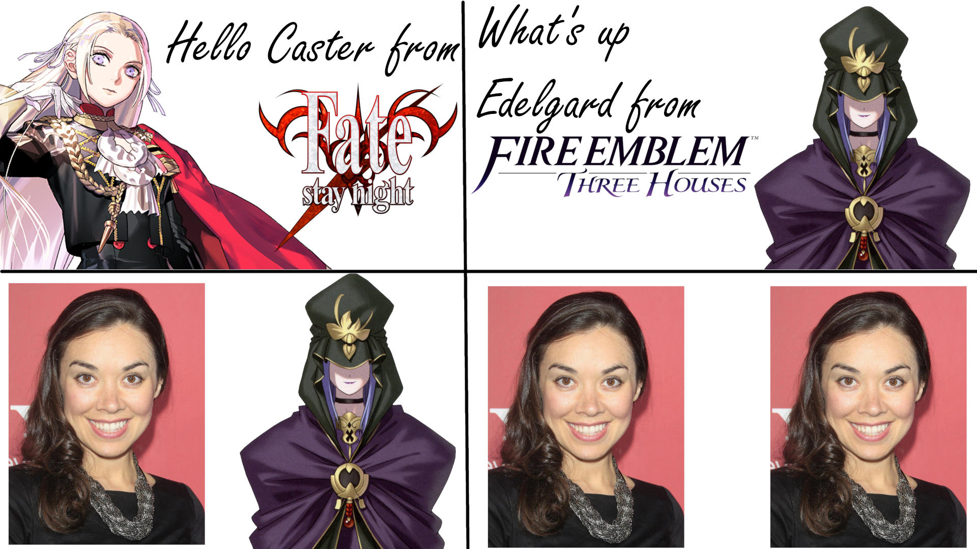 Edelgard and Caster/Medea haves the same English VA | Hello Yoshi from ...