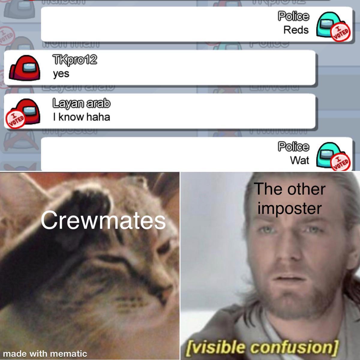 I am so confused | /r/AmongUsMemes | Among Us | Know Your Meme