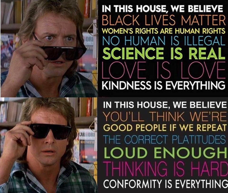 There is mass brainwashing currently ongoing on a scale hitherto ...