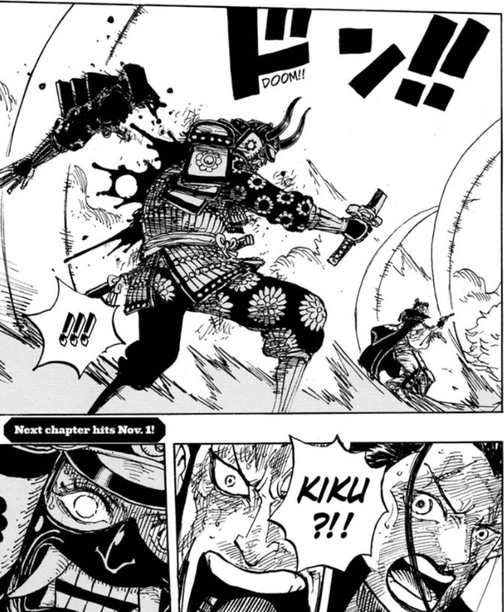 Kiku Gets Injured One Piece Know Your Meme Kiku Gets Injured One Piece Know Your Meme